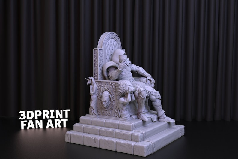 Doctor Doom 3D Print STL File for 3D Printing,3d Digital, Instant ...