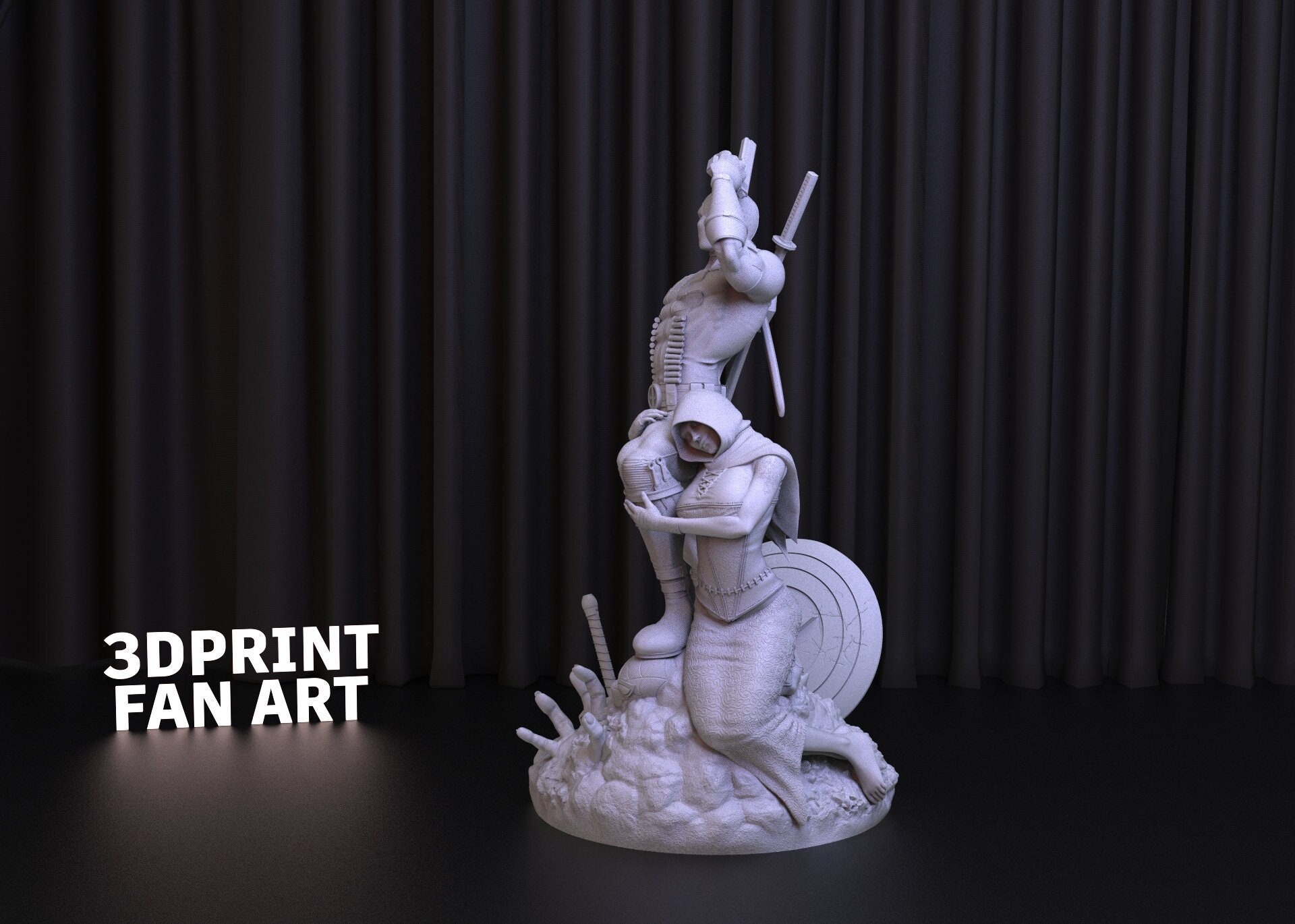 Deadpool Vs Heroes STL File: 3D Printer Model (marvel Design) - Etsy