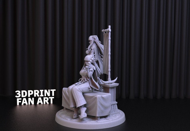 Hinoa Minoto Anime Girl STL 3D Model (print File) - Etsy