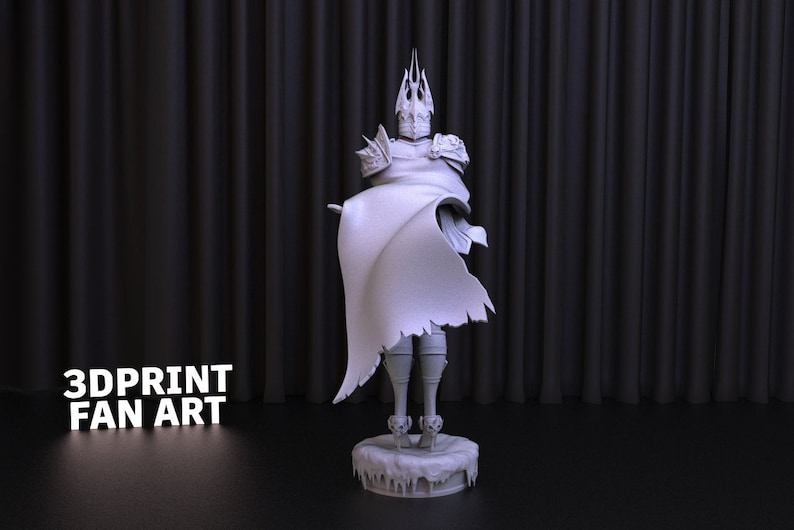Lich King Girl 3D Print STL File for 3D Printing3d Digital - Etsy