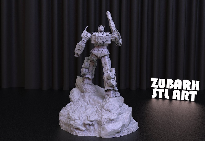 Optimus Prime STL File: 3D Printer Model Figure (digital Download) - Etsy