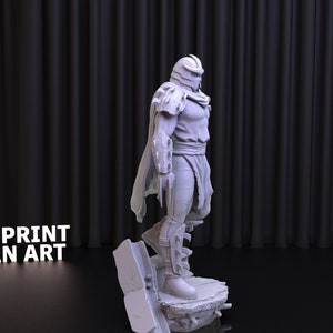 Shredder Statue 3D Print STL File - TMNT Figure (digital Download ...