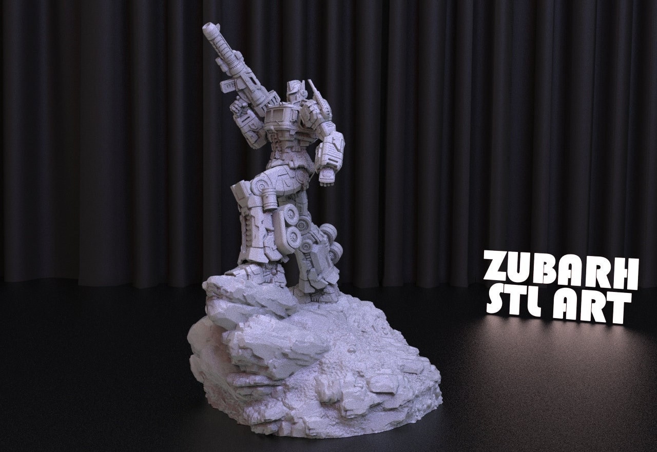 Optimus Prime Stl Files Figure 3D Printer 3D Model Figure - Etsy UK