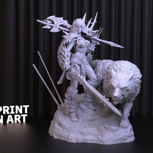 Space Wolf Stl - Etsy