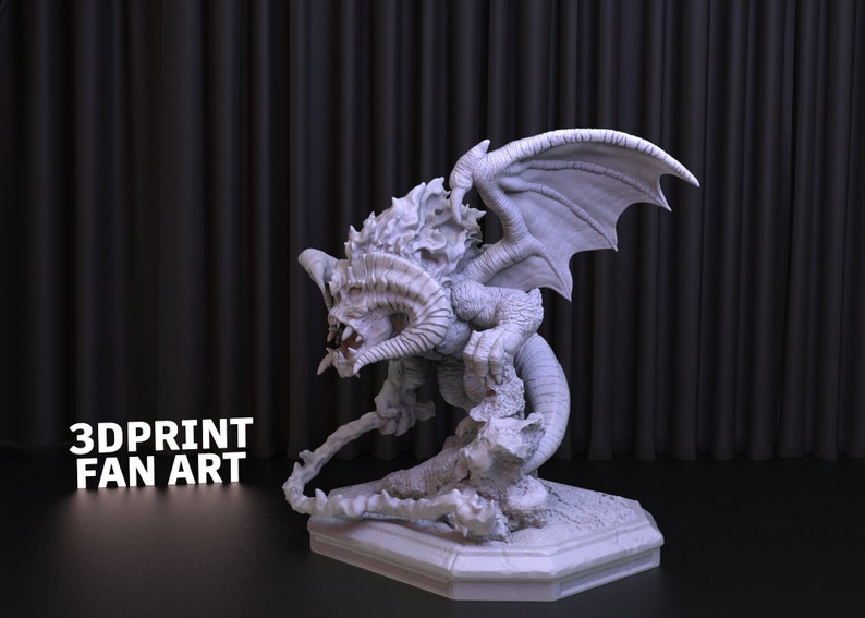 Balrog Statue STL File for 3D Printing (digital Download) - Etsy