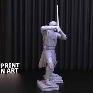 General Obi Wan Kenobi Star Wars 3D Print STL File for 3D Printing,3d ...