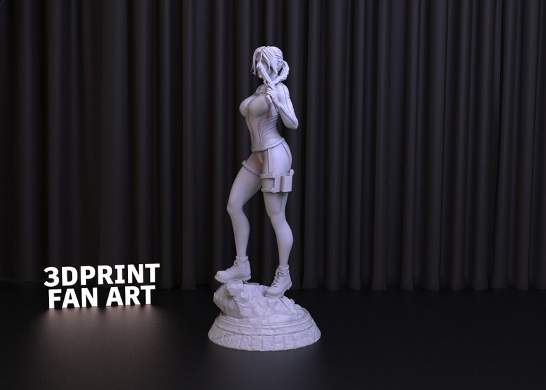 Lara Croft Sexy Figure STL File 3D Movie Printed STL - Etsy Australia