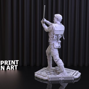 Cal Kestis Star Wars STL File: 3D Printed Figure (digital Download) - Etsy