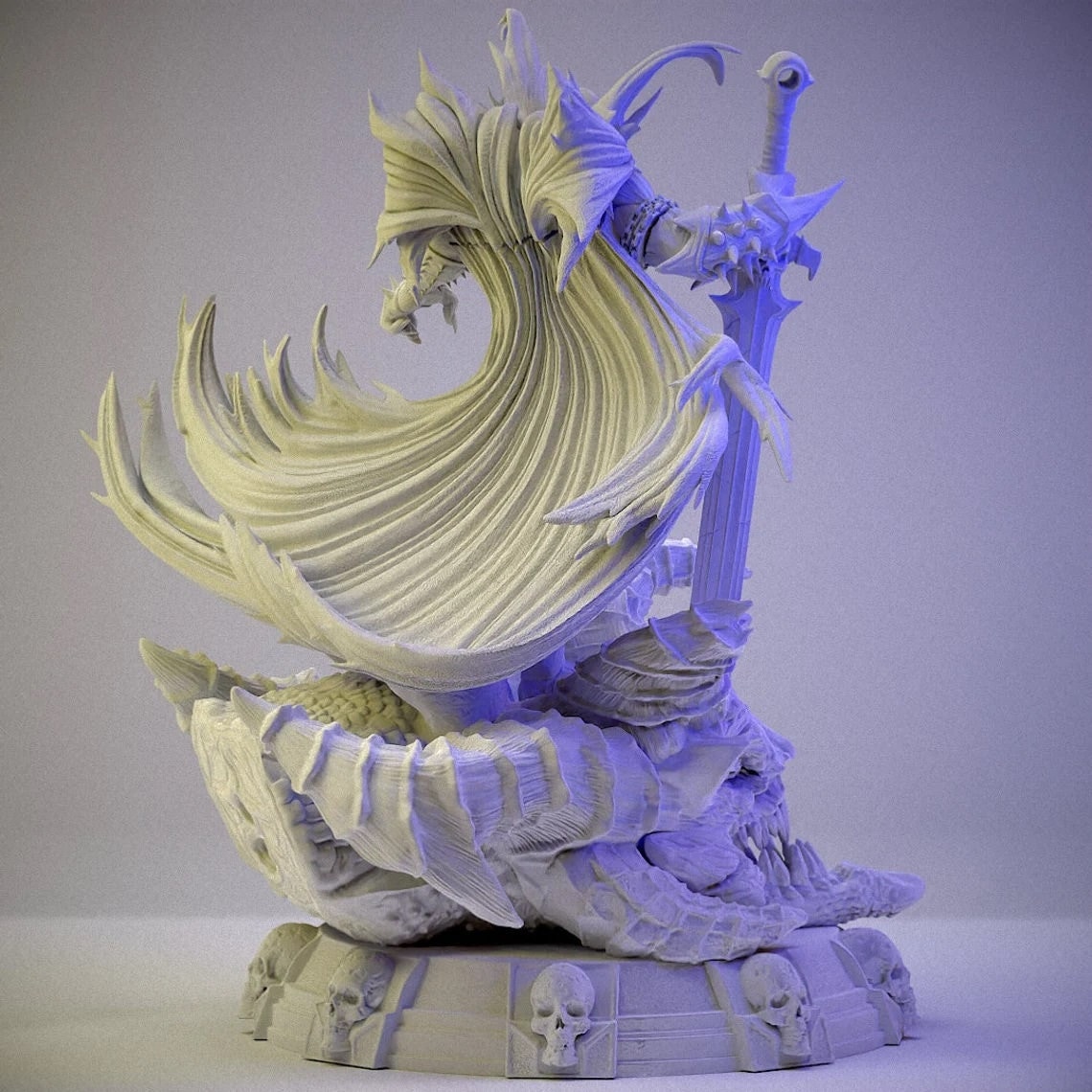 Spawn Statue 3D Print STL File (digital Download) - Etsy