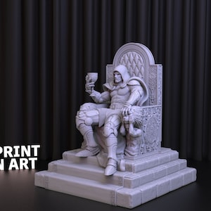 Doctor Doom 3D Print STL File for 3D Printing,3d Digital, Instant ...