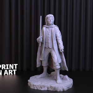 Lotr Frodo Baggins 3D Print STL File for 3D Printing,3d Digital File ...