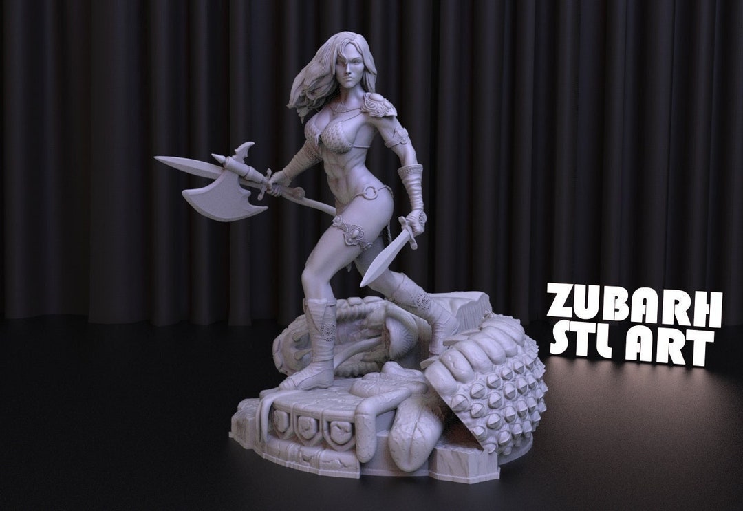 Red Sonja Nsfw 3D Print STL File for 3D Printing,3d Digital File, Instant Download Drive Link ...
