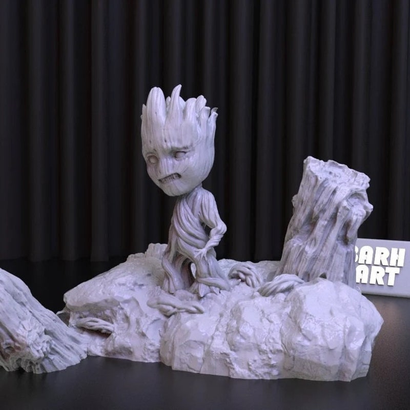 Groot Statue - Etsy
