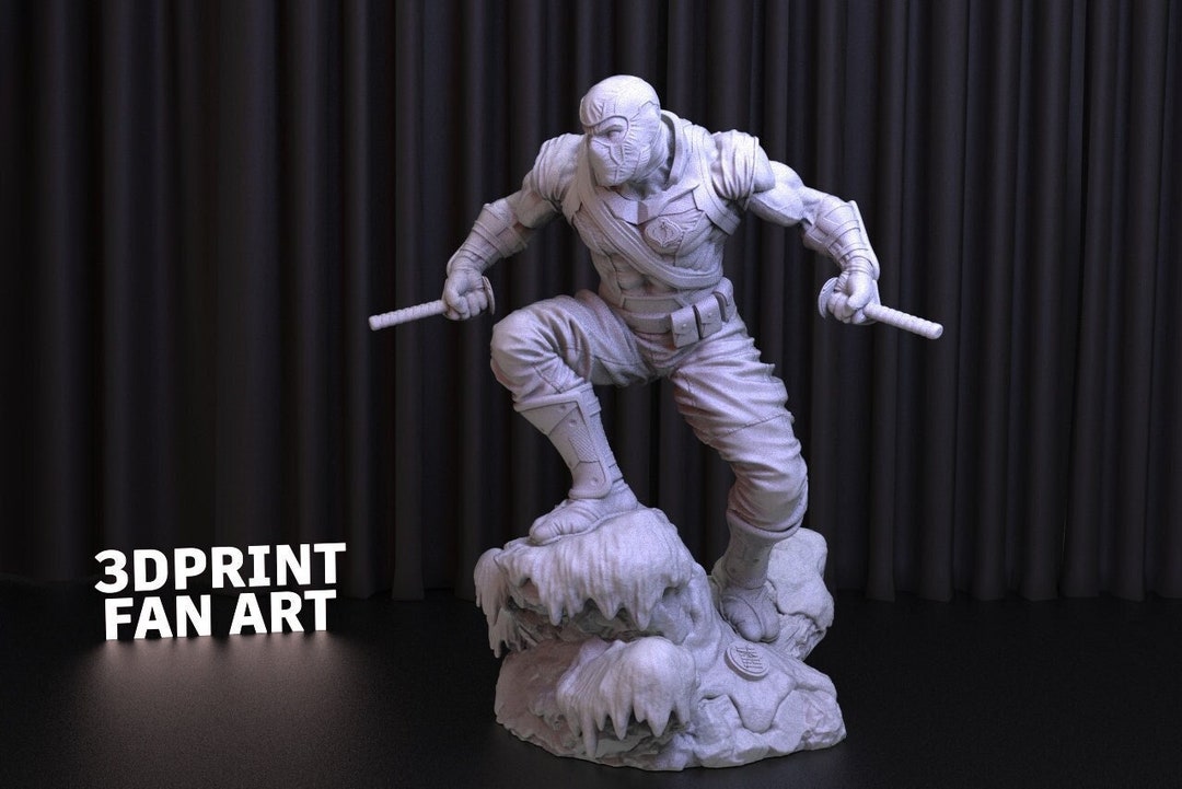 Storm Shadow Gi Joe 3D Print STL File for 3D Printing,3d Digital File ...