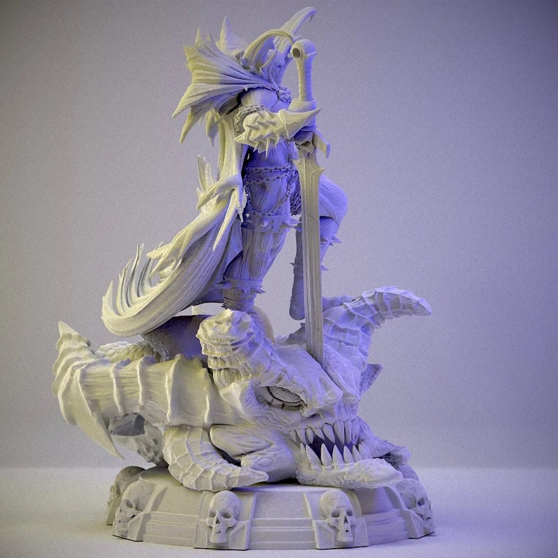 Spawn Statue 3D Print STL File (digital Download) - Etsy