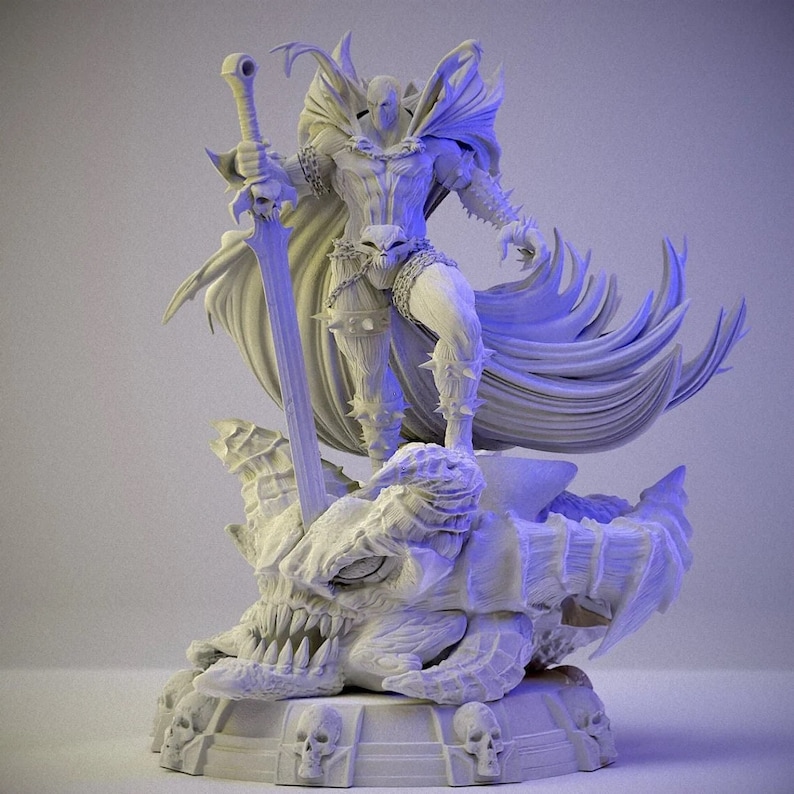 Spawn Statue 3D Print STL File (digital Download) - Etsy