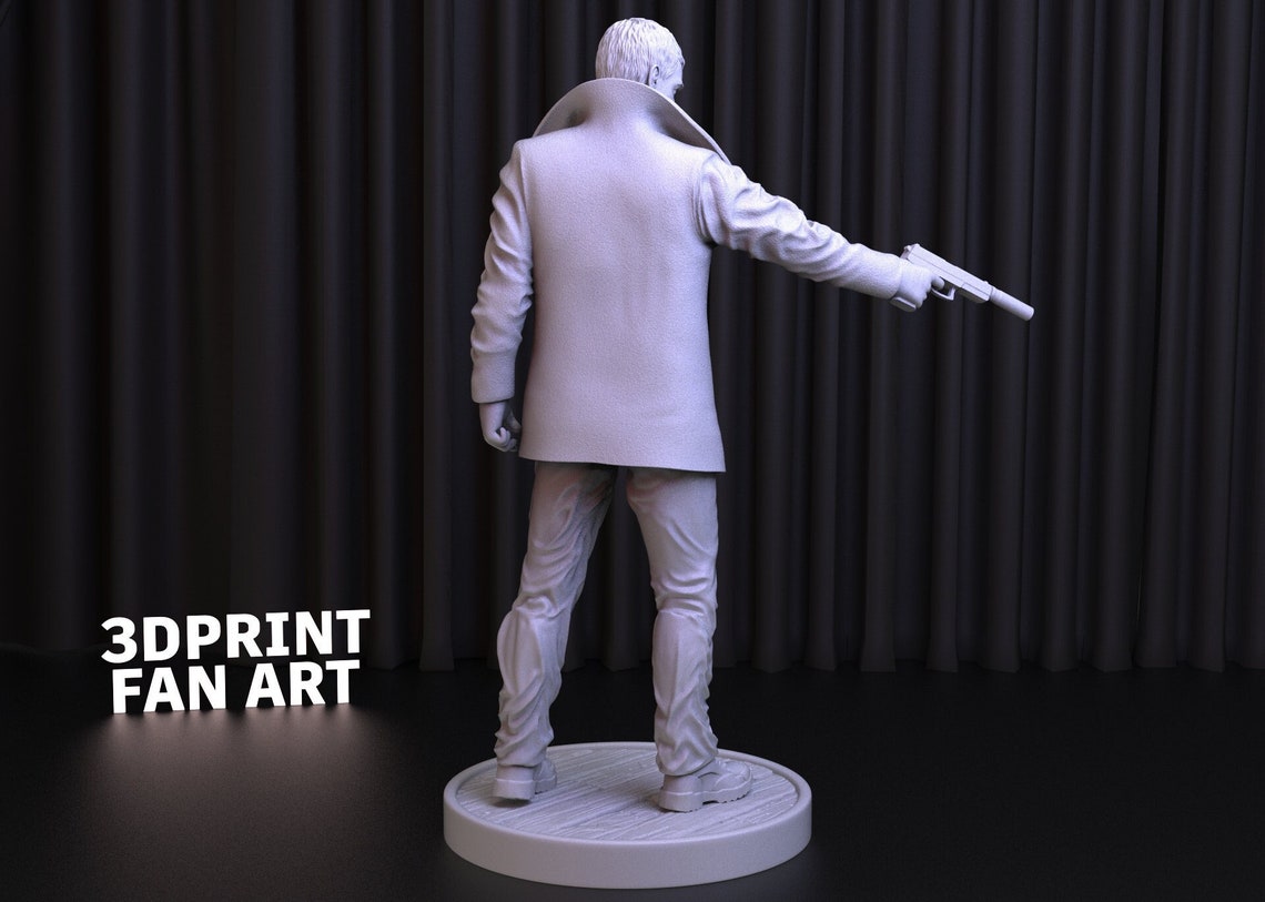 Resident Evil Chris Redfield STL File 3D Movie Printed STL - Etsy Canada