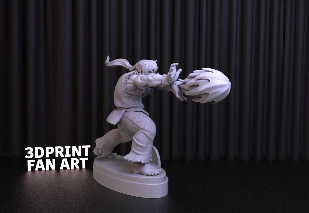 Ken Street Fighter 3D Print STL File for 3D Printing3d - Etsy Australia