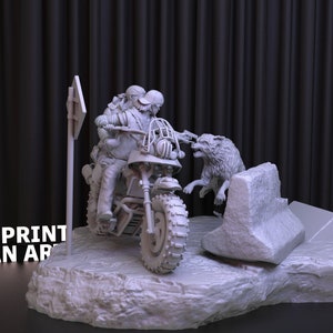 Days Gone Statue STL File for 3D Printing (digital Download) - Etsy