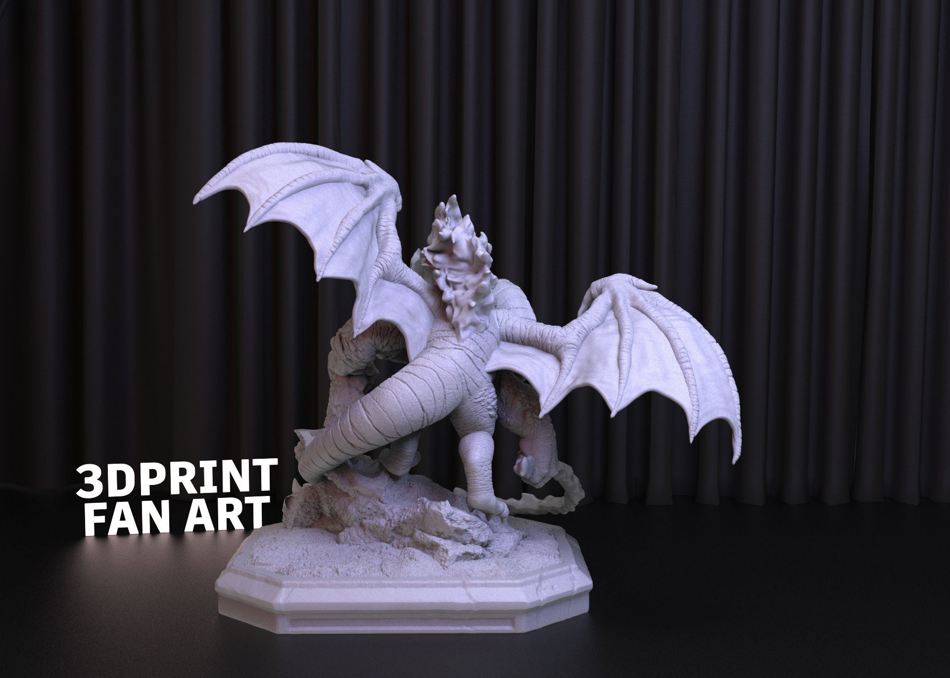 Balrog Statue STL File for 3D Printing (digital Download) - Etsy