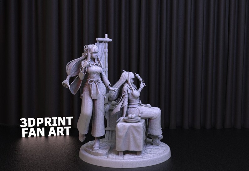 NSFW Anime Character Design Hinoa Minoto Girl STL 3D Model - Etsy