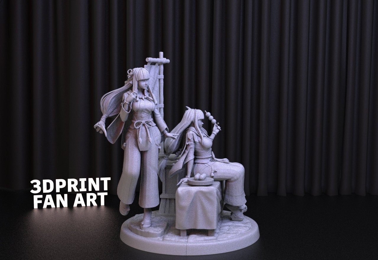 Hinoa Minoto Anime Girl STL 3D Model (print File) - Etsy