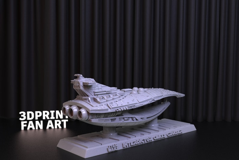 Leviathan Star Wars STL File: 3D Printed Digital Figure (downloadable ...