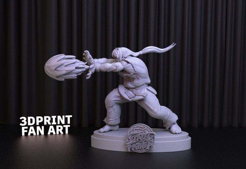 Ken Street Fighter 3D Print STL File for 3D Printing3d - Etsy Australia