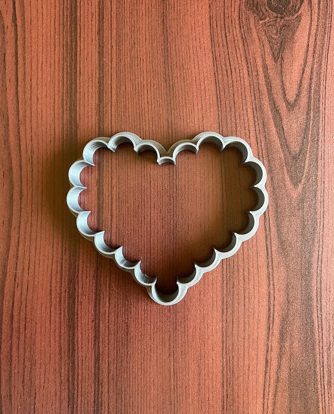 Scalloped Edged Heart Cookie Cutter Fondant Cutter Clay Cutter - Etsy