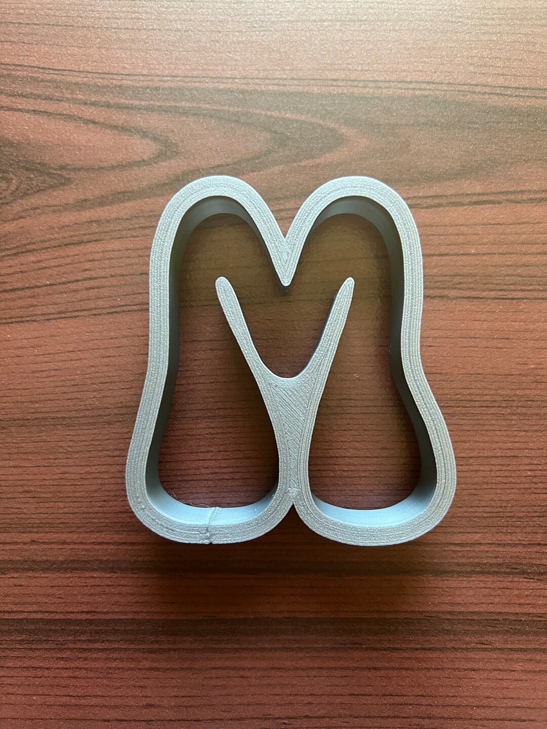 Letter M Cookie Cutter Fun, Groovy, Retro Font Fondant Cutter Polymer ...
