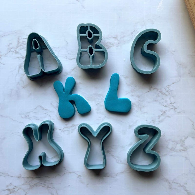 Alphabet for Fondant - Etsy