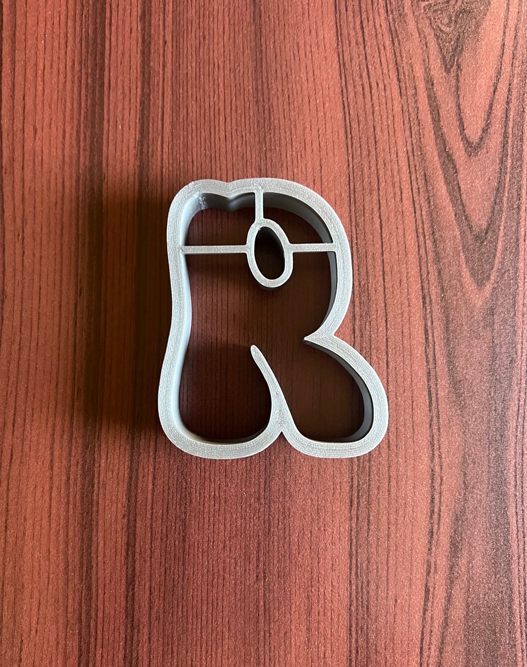 Letter R Cookie Cutter Fun, Groovy, Retro Font Fondant Cutter Polymer ...