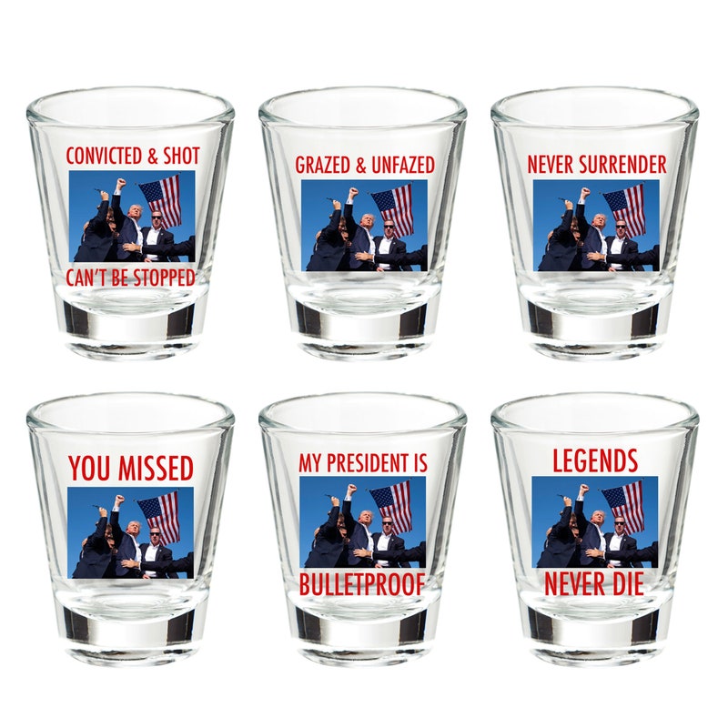 Trump Shot Glasses - Etsy