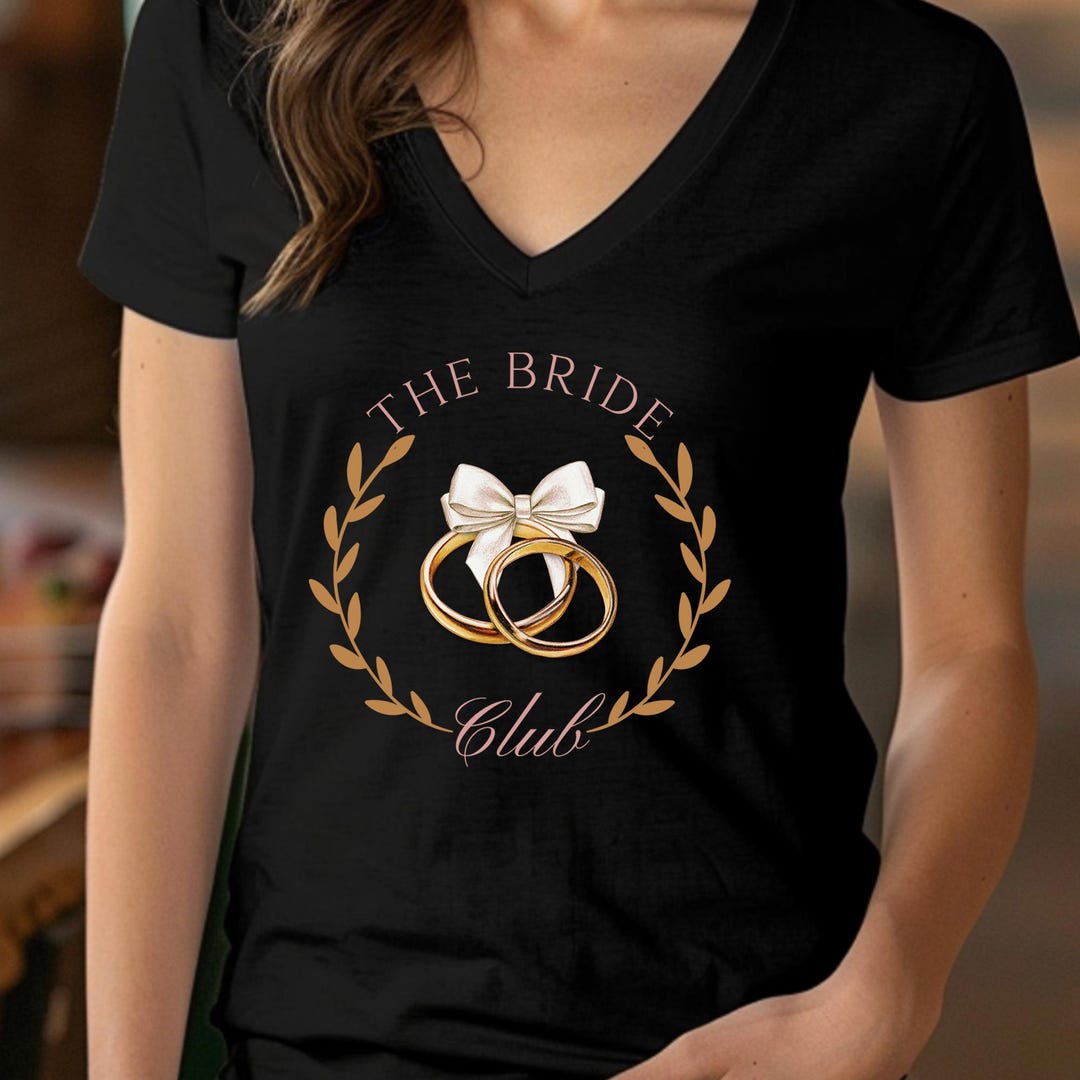 The Bride Club, the Bach Club, Bridal Shower Tee, Bachelorette Party ...