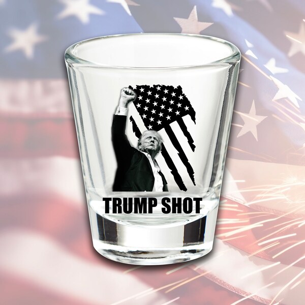 Trump Bulletproof Whiskey Glass - Etsy
