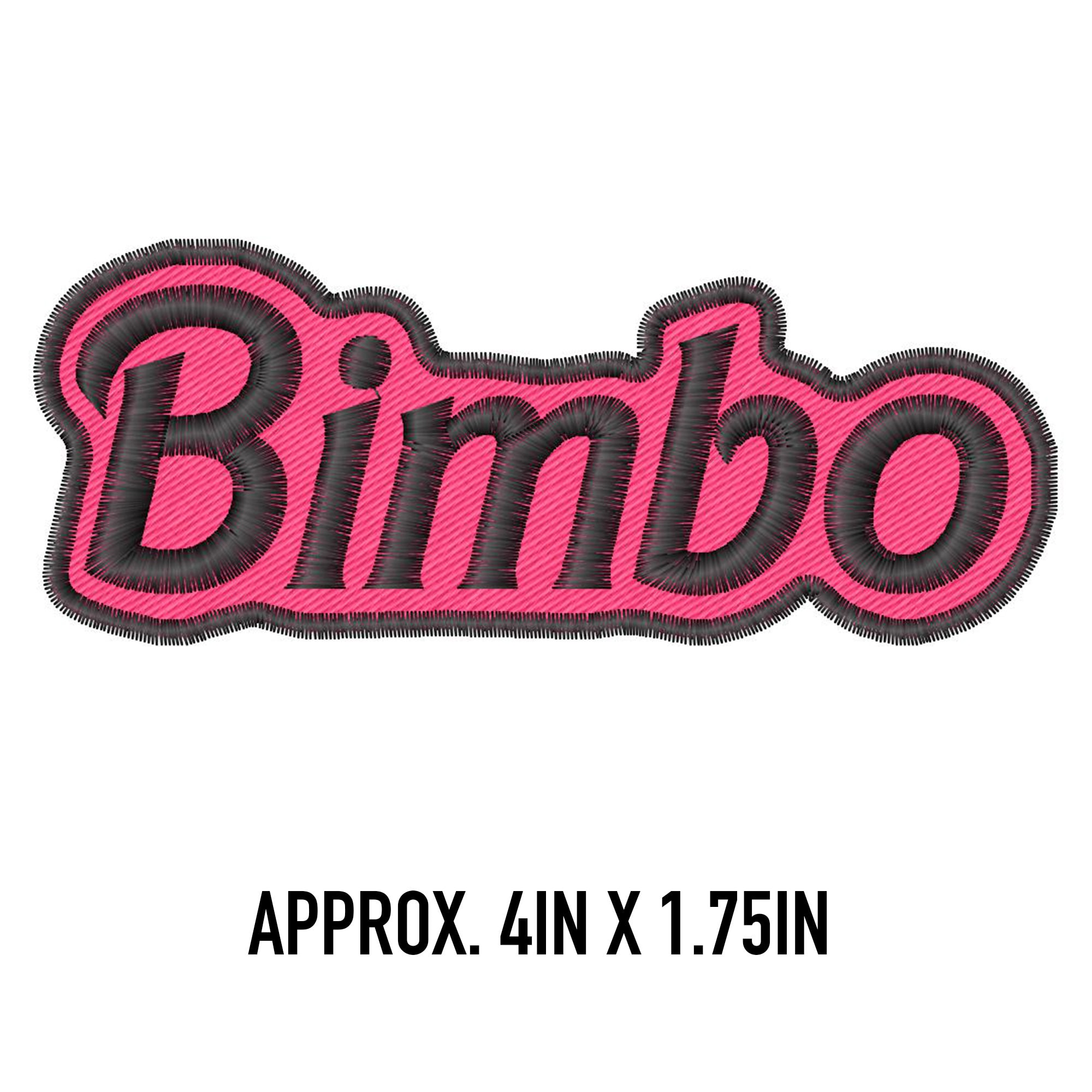 Bimbo Patch Iron On, Jean Jacket Patches, Embroidery Applique, Patches ...