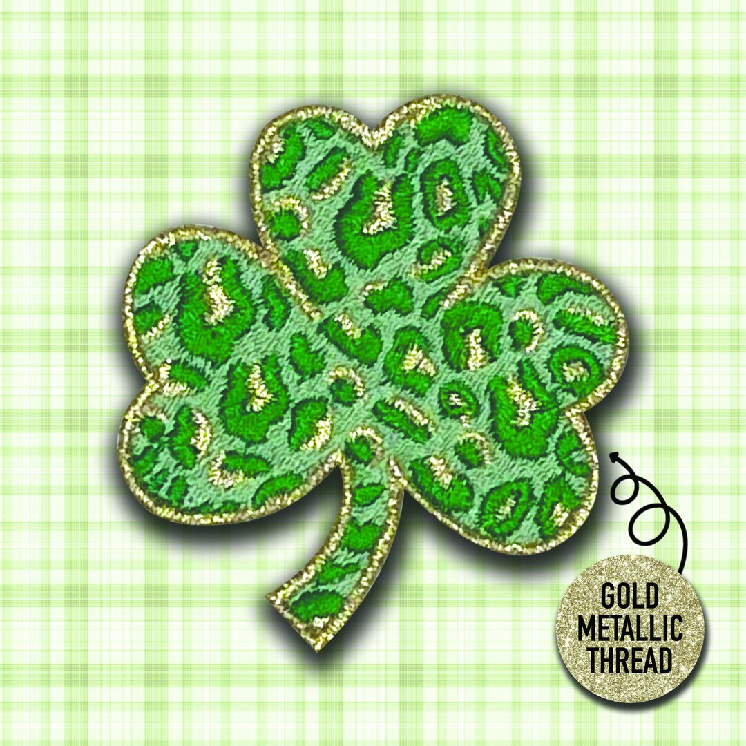 Shamrock Applique, St Pattys Day Accessories, Lucky Embroidery Design, March Gifts, Irish Pride ...