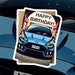 Personalised Registration Ford Focus ST Birthday Card Car Lover ...