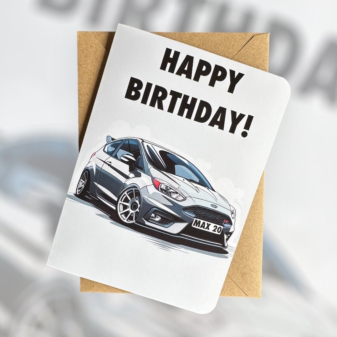 Personalised Sports Car Birthday Card Gift Ideas for Car Lovers ...