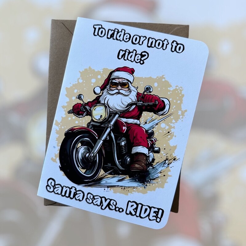 Bike Christmas Cards - Etsy