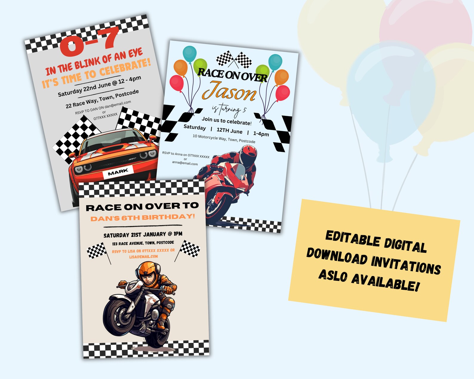 Personalised Registration Car Birthday Card Ferrari Birthday Card ...