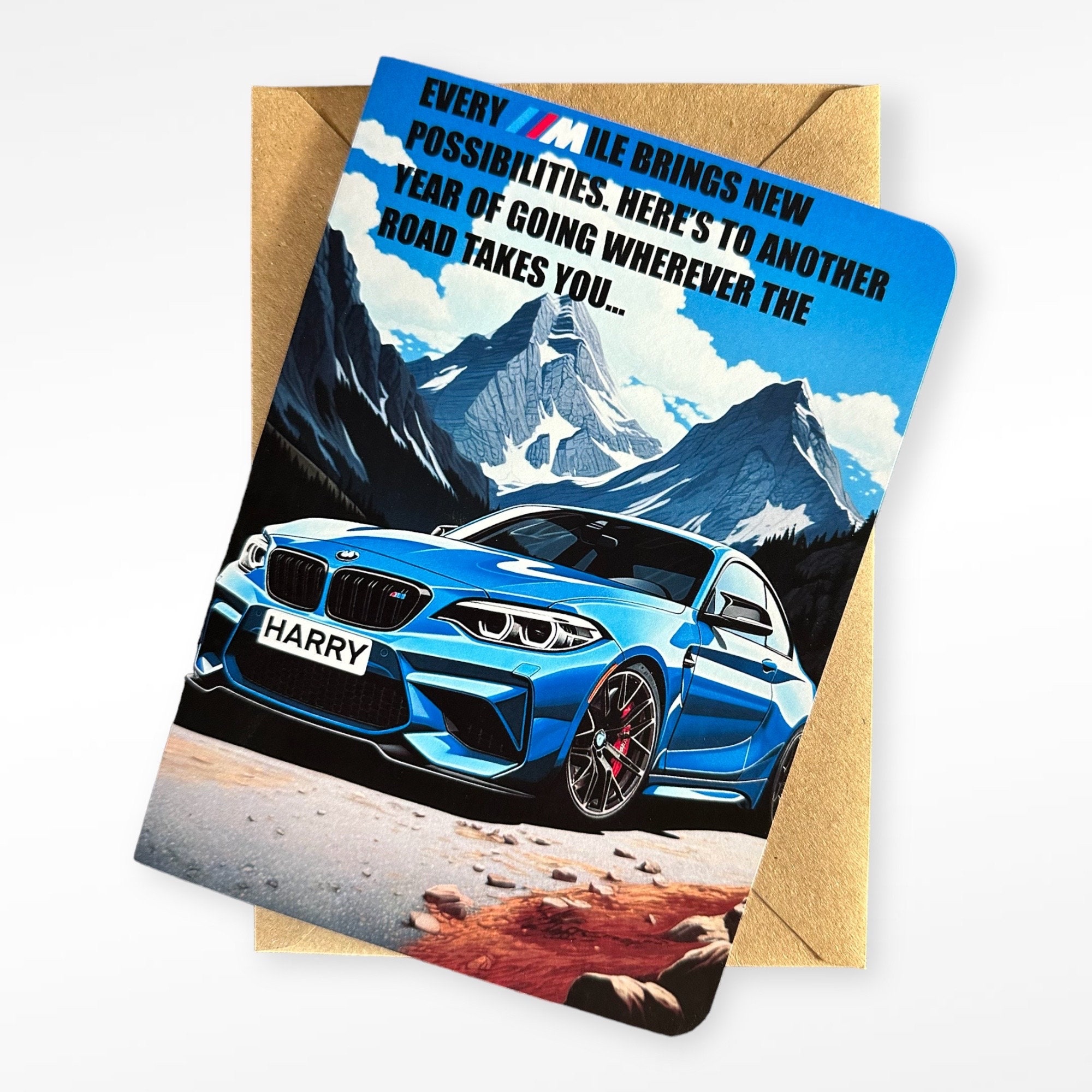 Personalized BMW M2 Competition Birthday Card BMW M2 Birthday Card M2 ...