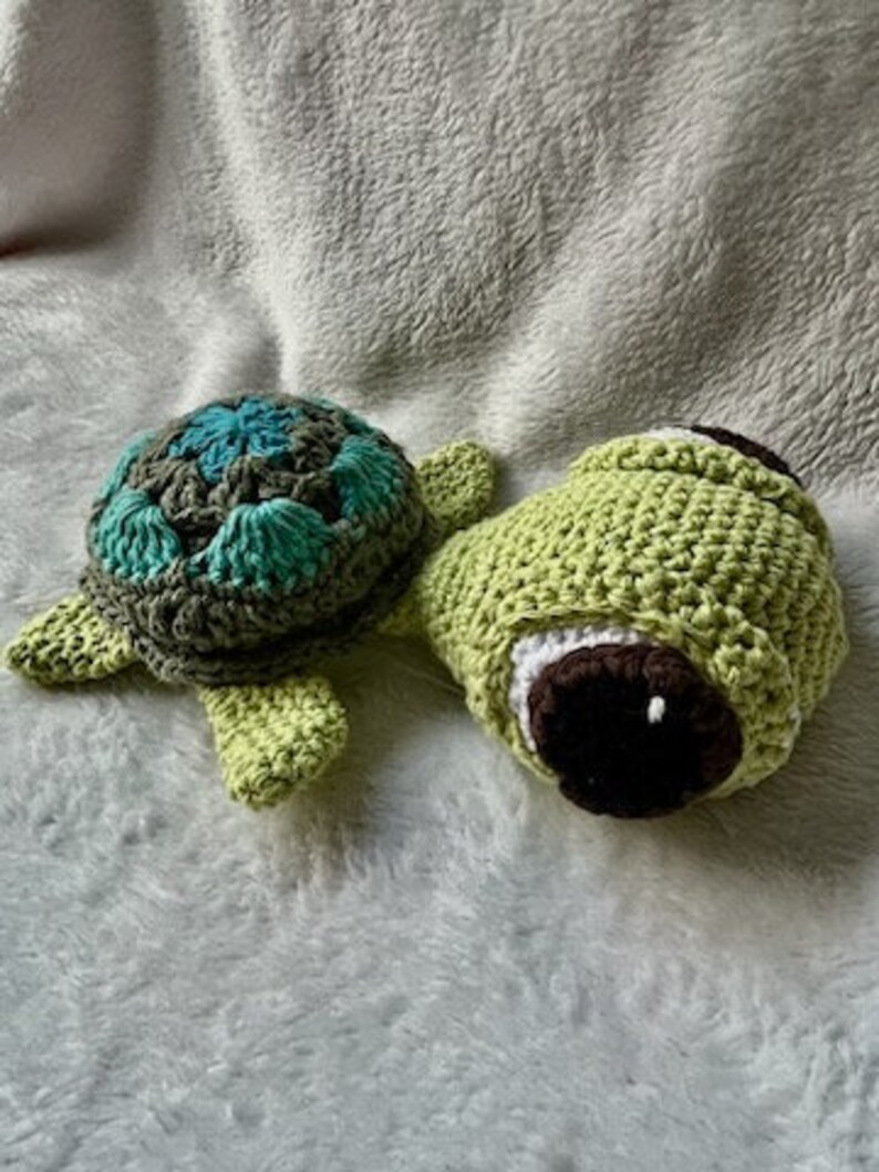 Crocheted Bob the Sea Turtle - Etsy