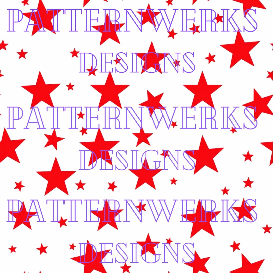 Red, White and Blue Patriotic Digital Paper -- Seamless Pattern ...