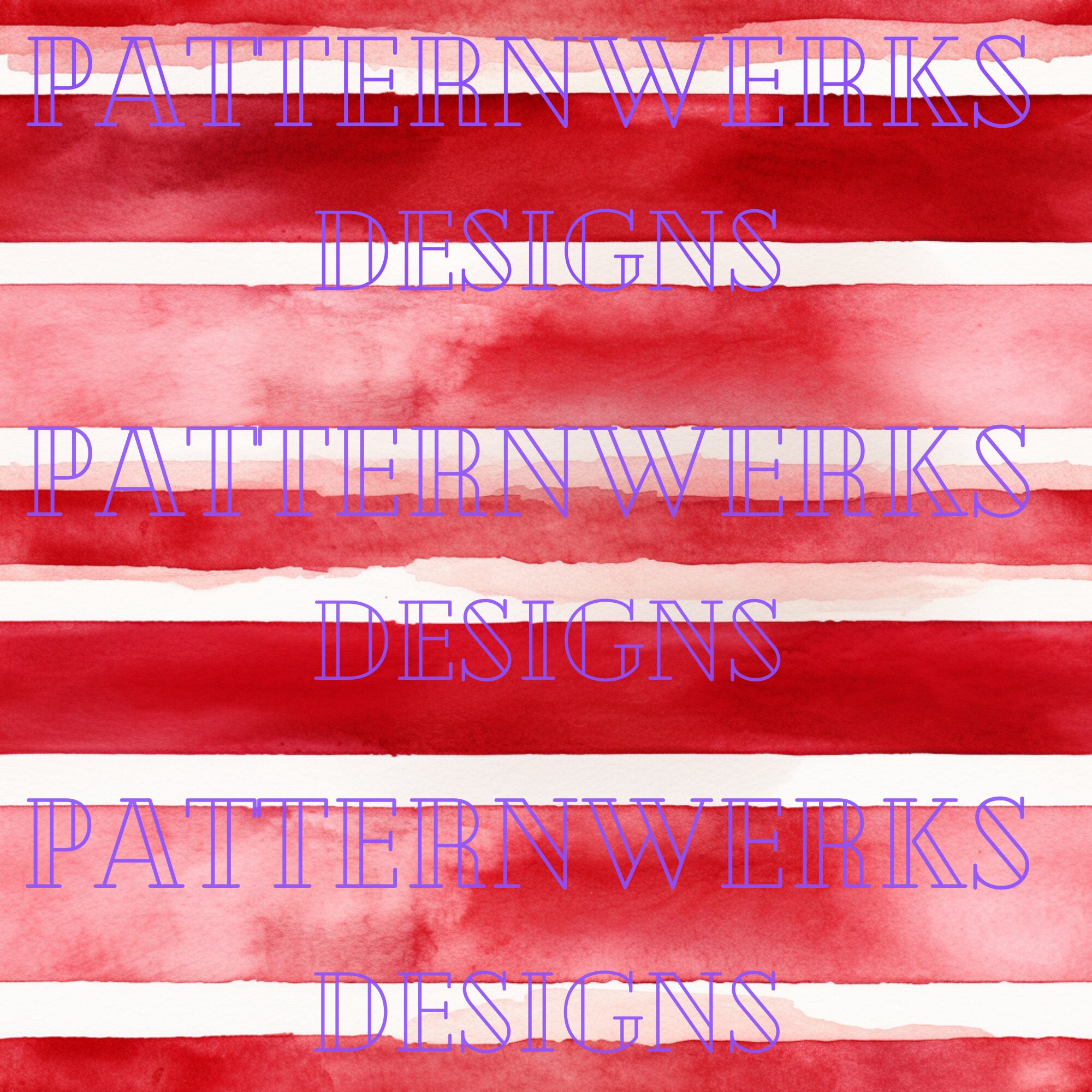 Watercolor Red Stripes Digital Paper Seamless Pattern Striped ...