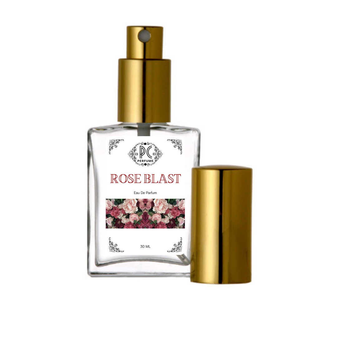 ROSE BLAST- Eue De Parfum, Handmade Perfume Fresh Oriental Rose Scent ...