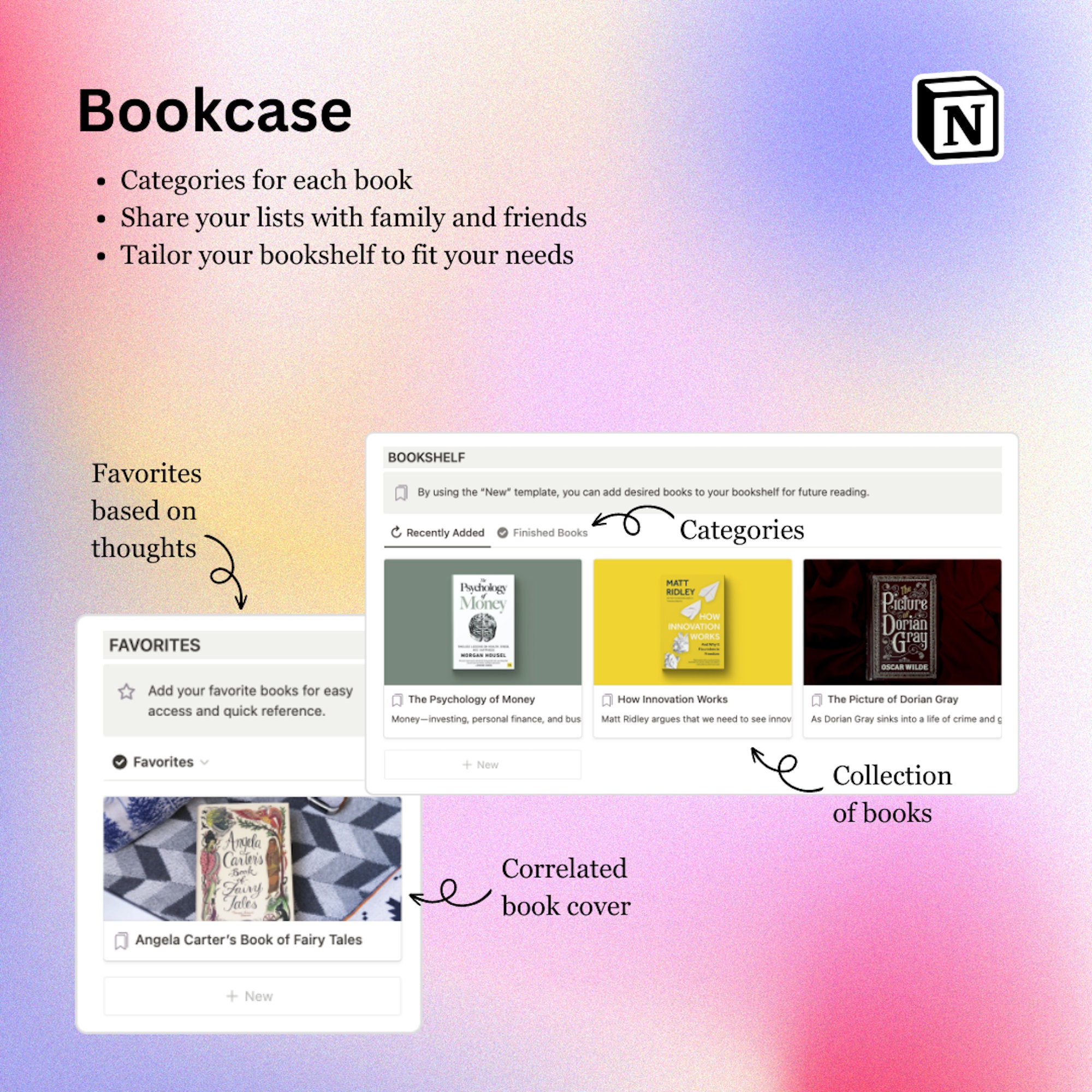 Notion Book Tracker Notion Book Tracker Digital Reading Journal Reading ...