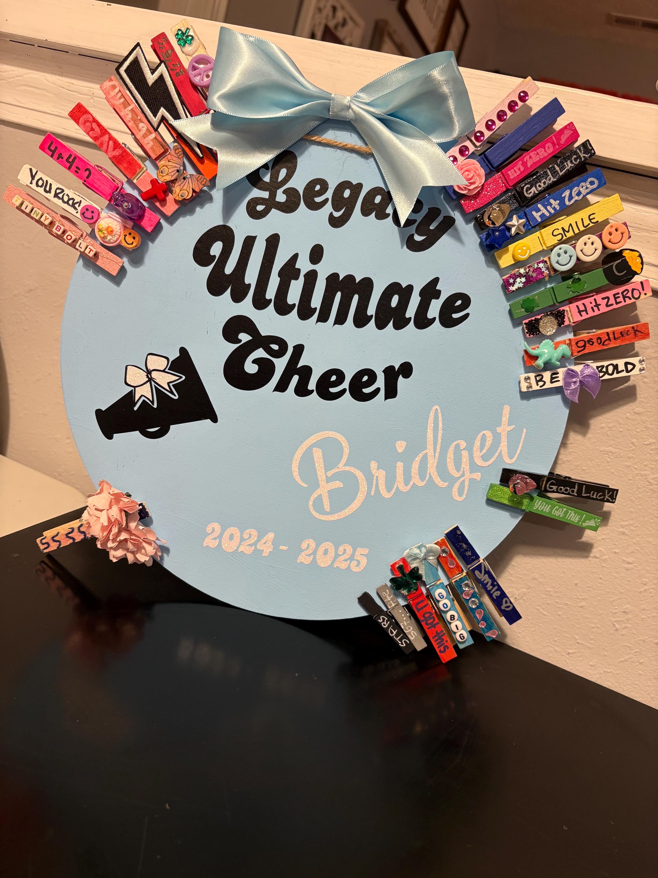 Cheer Pin Board | Fully Customizable | Team Gifts | All Star ...