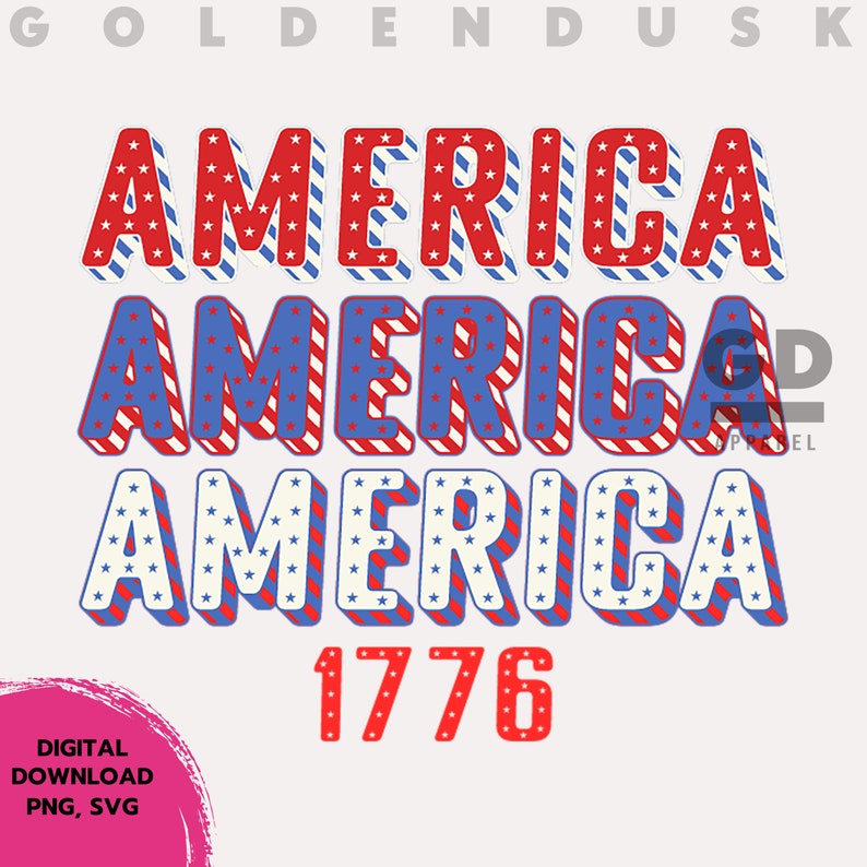 Retro America Png America Png, American Png, Retro USA Png, USA Png ...