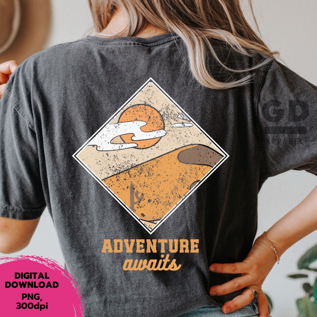 Adventure Png | Boho Png, Adventure Awaits Png, Travel Png, Summer Png ...